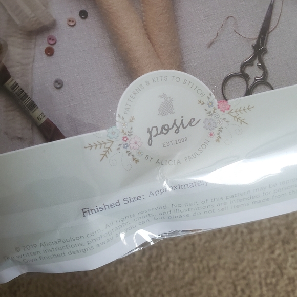 posie | Art | New Dovegray Handmade Cloth Posie Doll Kit Bridie Doll ...